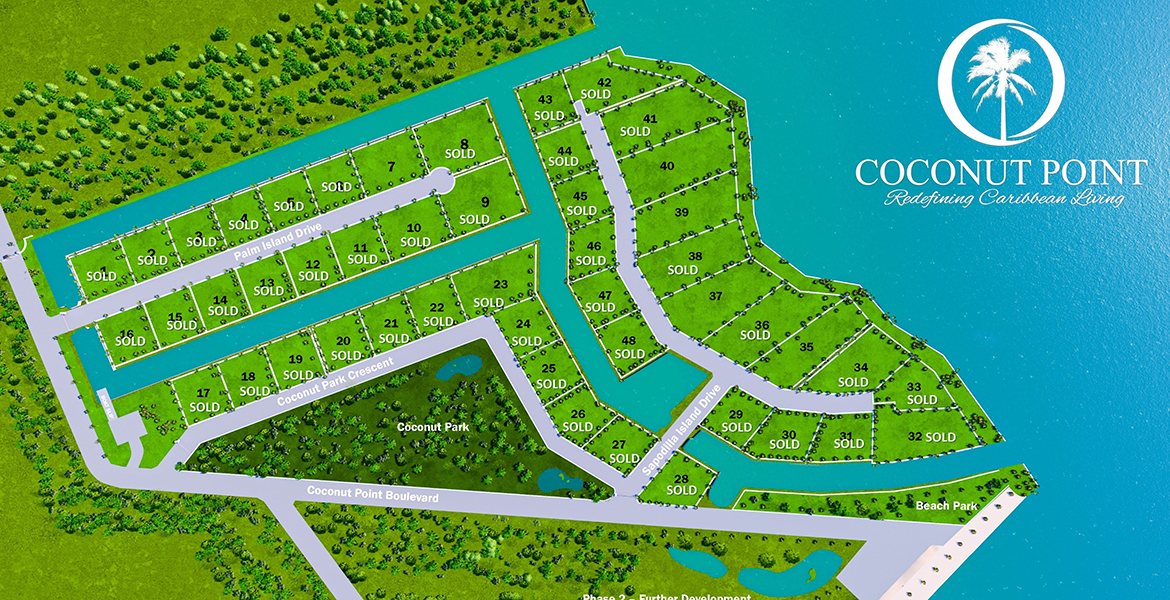 Coconut Point — Exceptional waterfront lots near Belmopan - Remax VIP